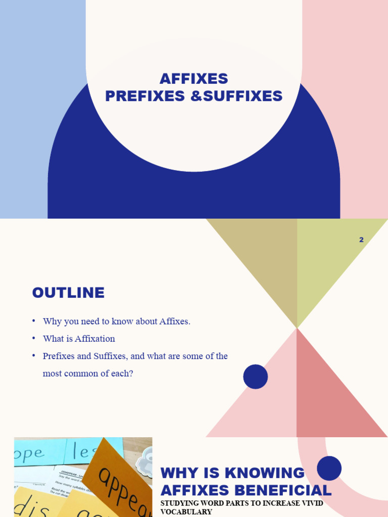 Affixes Lesson | PDF | Word | Language Families