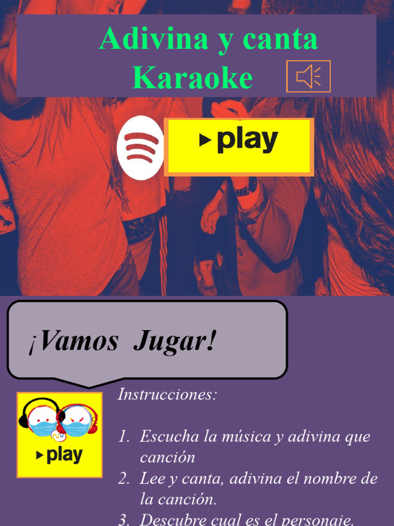 Karaoke: Adivina y Canta | PDF