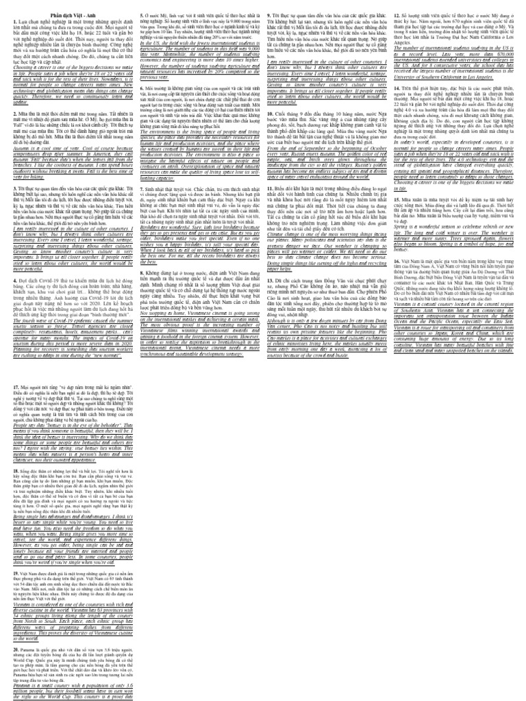 PHAO 2 - Việt - Anh | PDF