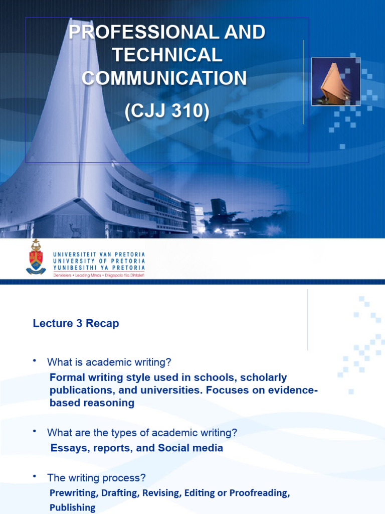 CJJ 310 - 2024 Lecture 4 - Proposals and Essays | Download Free PDF | Essays | Citation