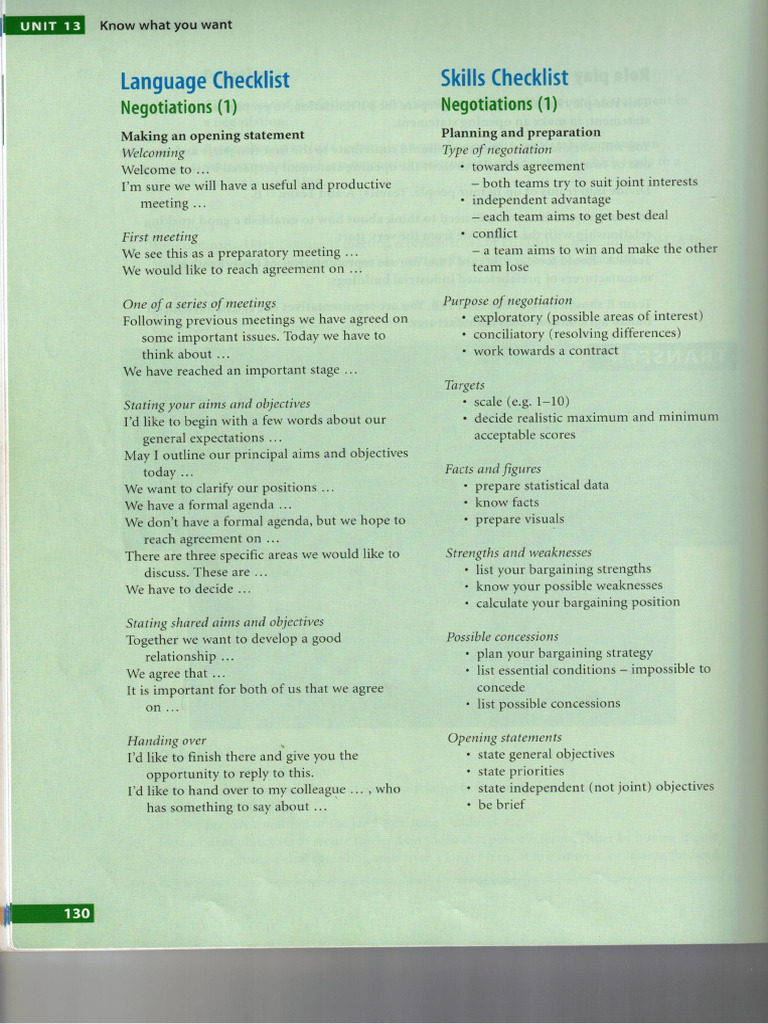 Negotiation Language | PDF