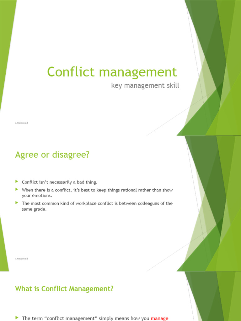 Conflict | PDF | Social Psychology | Psychology