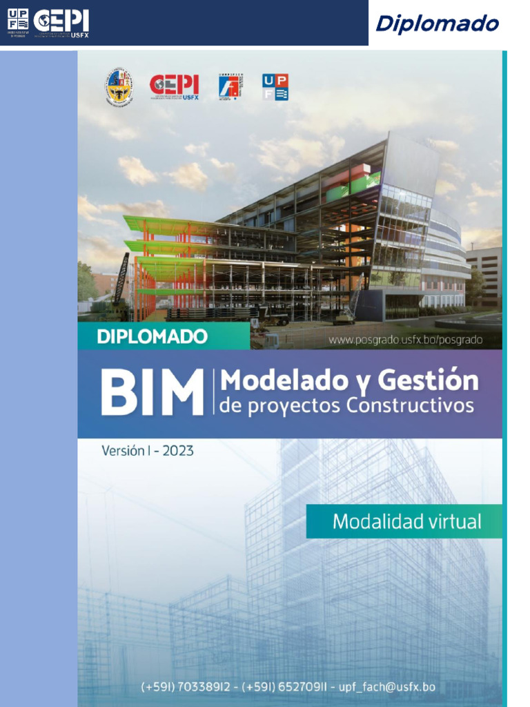 Dossier BIM Modelado y Gestión de Proyectos Constructivos | PDF | Informática