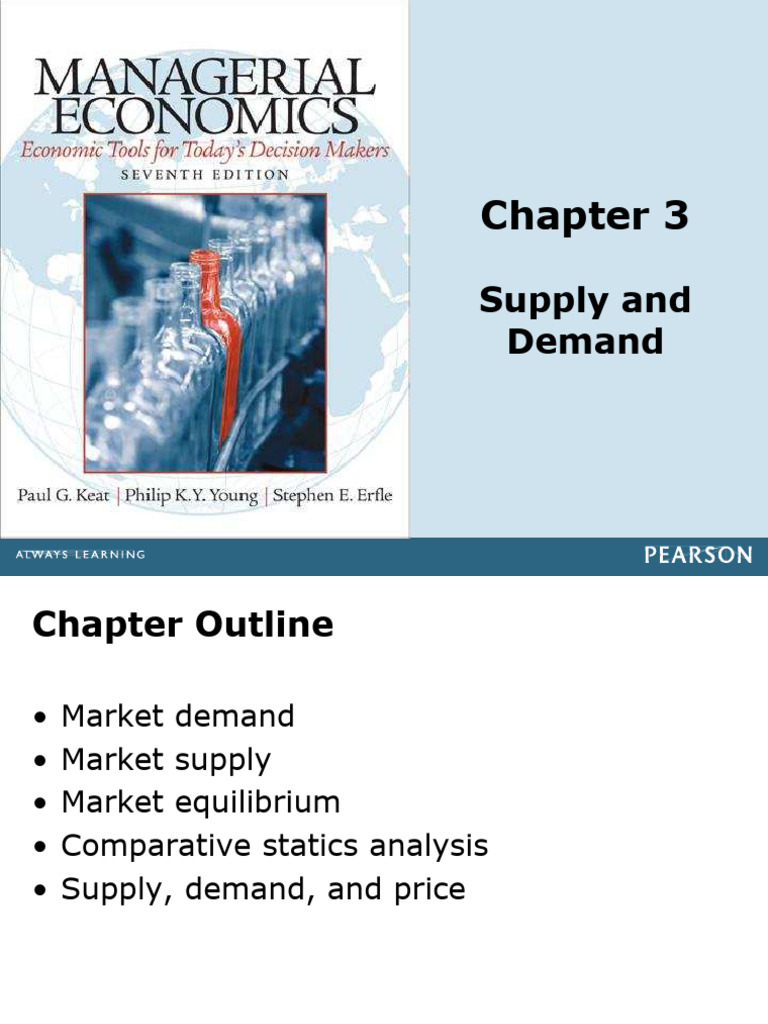 Chapter 3 Supply and Demand | PDF | Economic Equilibrium | Demand