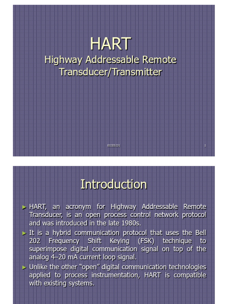 Lecture 15 HART - Merged | PDF | Internet Of Things | Computer Network