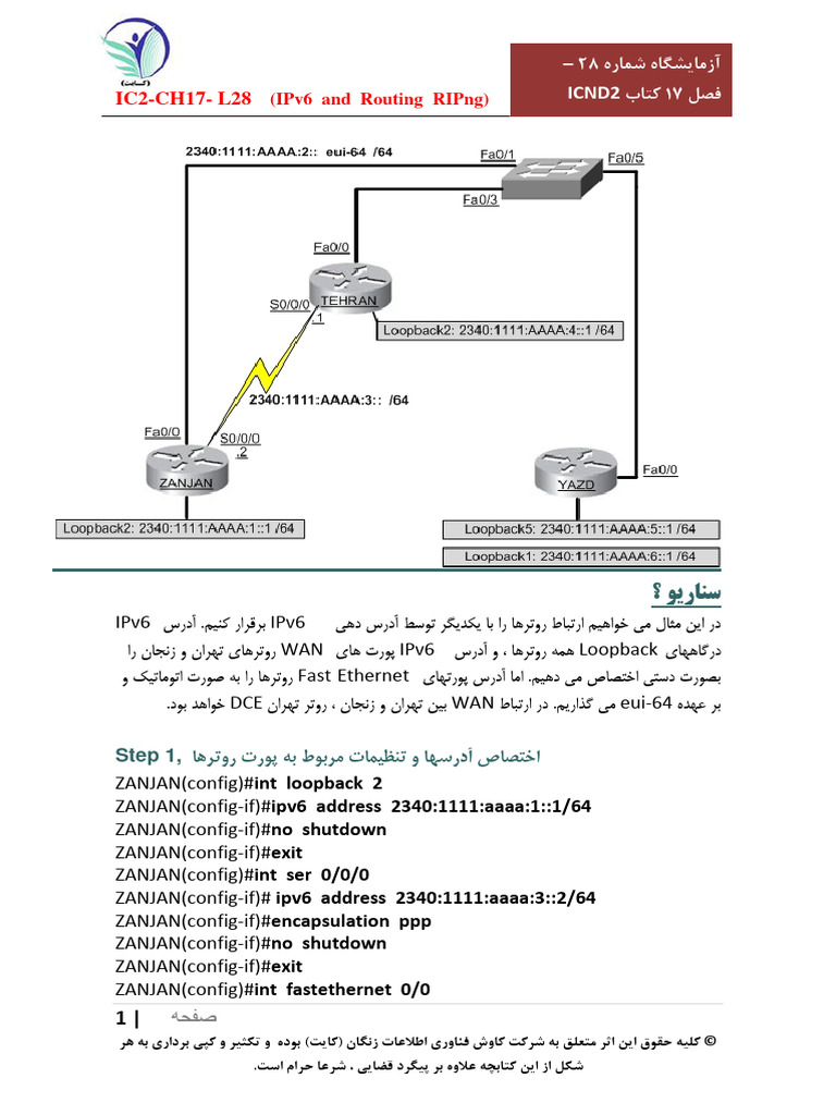 (IPv6 and Routing RIPng | PDF | Internet Protocols | Wide Area Network