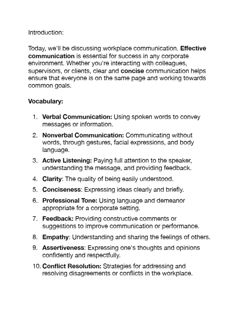 Effective Communication A2 | Download Free PDF | Communication ...