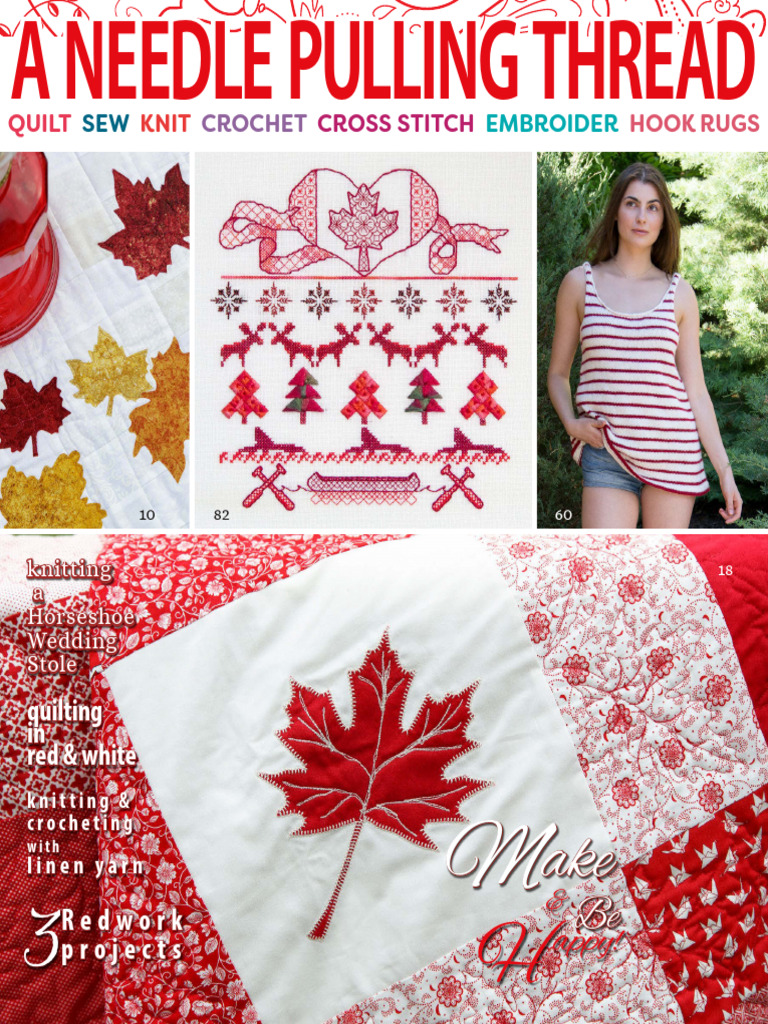 A Needle Pulling Thread Summer 2017 | PDF | Seam (Sewing) | Quilting