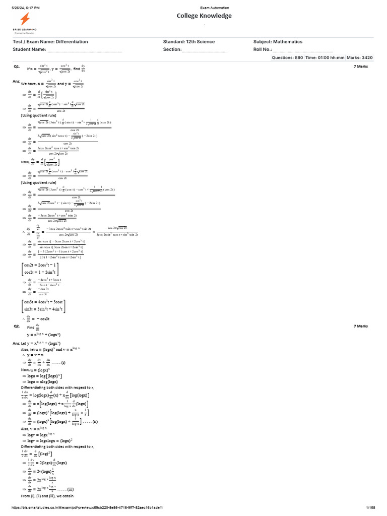 Differentiation | PDF | Mathematical Objects | Mathematical Analysis Differentiation | PDF | Mathematical Objects | Mathematical Analysis