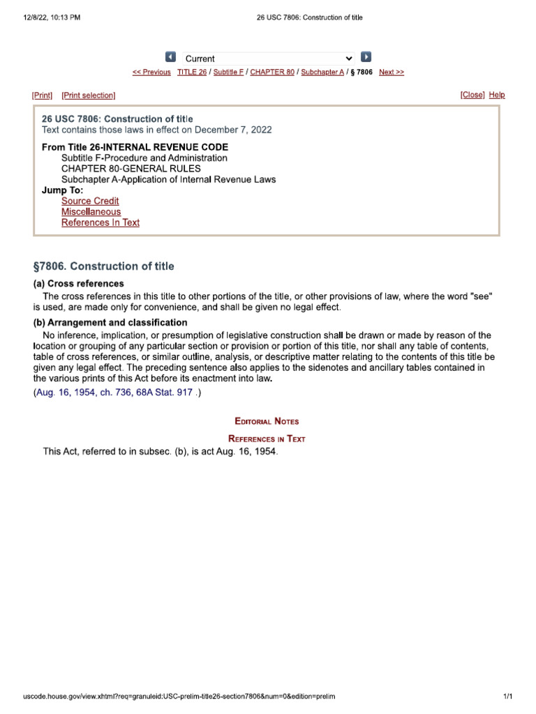 26 7806 Construction of Title | PDF
