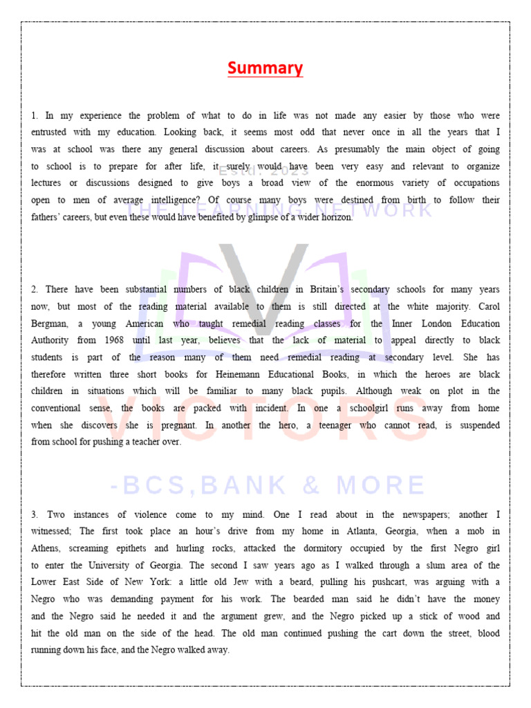 Summary | PDF | Psychology | Behavioural Sciences