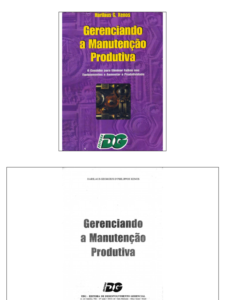 Xenos Livro Gerenciando A Manutencao Pro | PDF Xenos Livro Gerenciando A Manutencao Pro | PDF