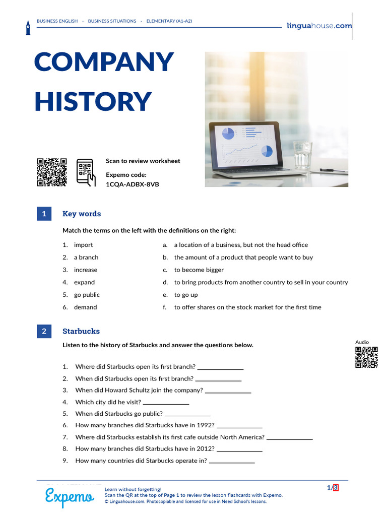 Company History British English Student | PDF | Apple Inc. | Steve Jobs