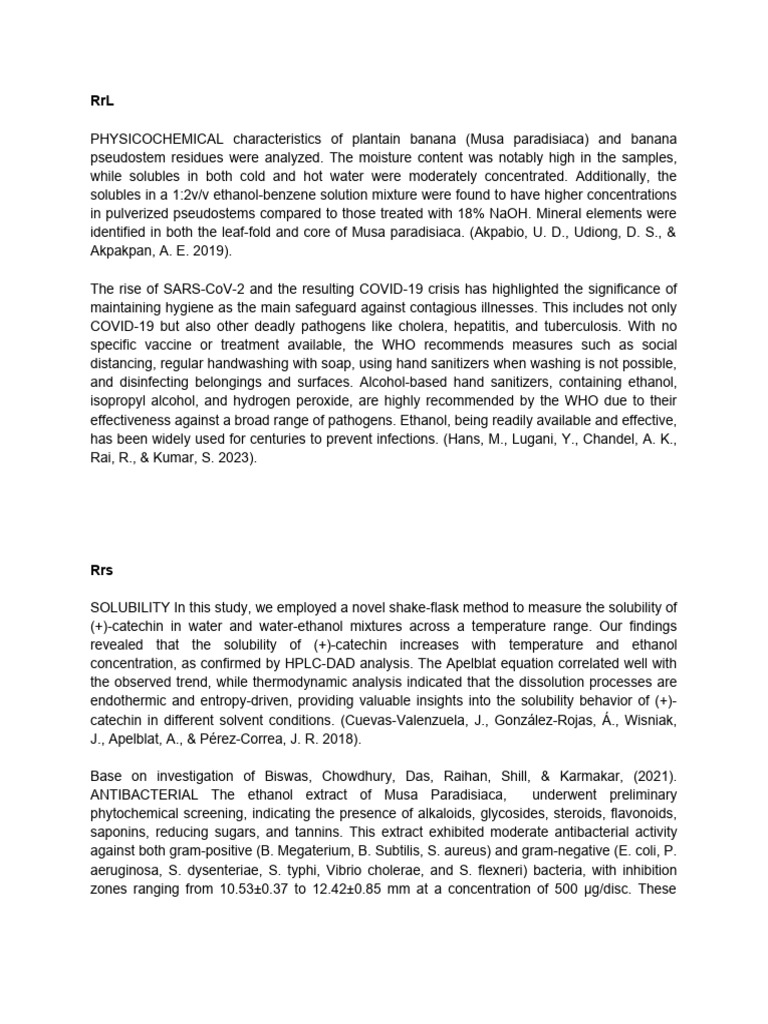 RRL Rrs | PDF | Disinfectant | Solubility