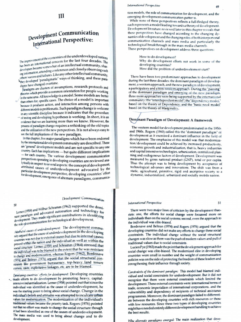 UMA NARULA - Chapter 3 | PDF | Developing Country | Communication