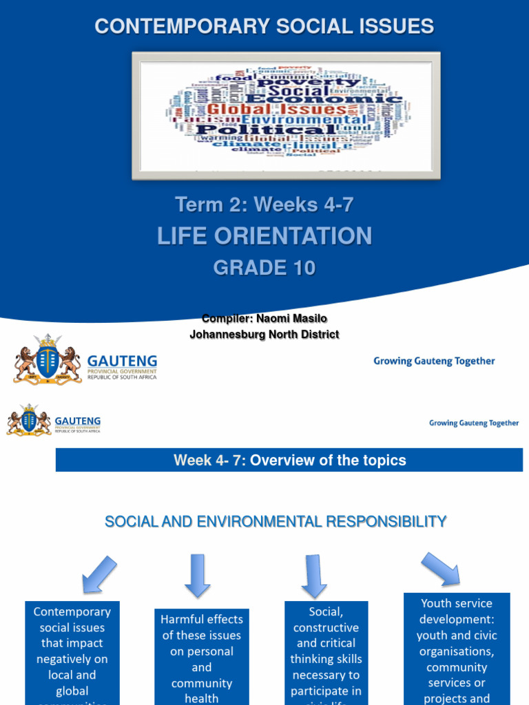 Provincial E - Lesson Lo Final Grade 10 Term 2 Week 4-7 | PDF | Food ...