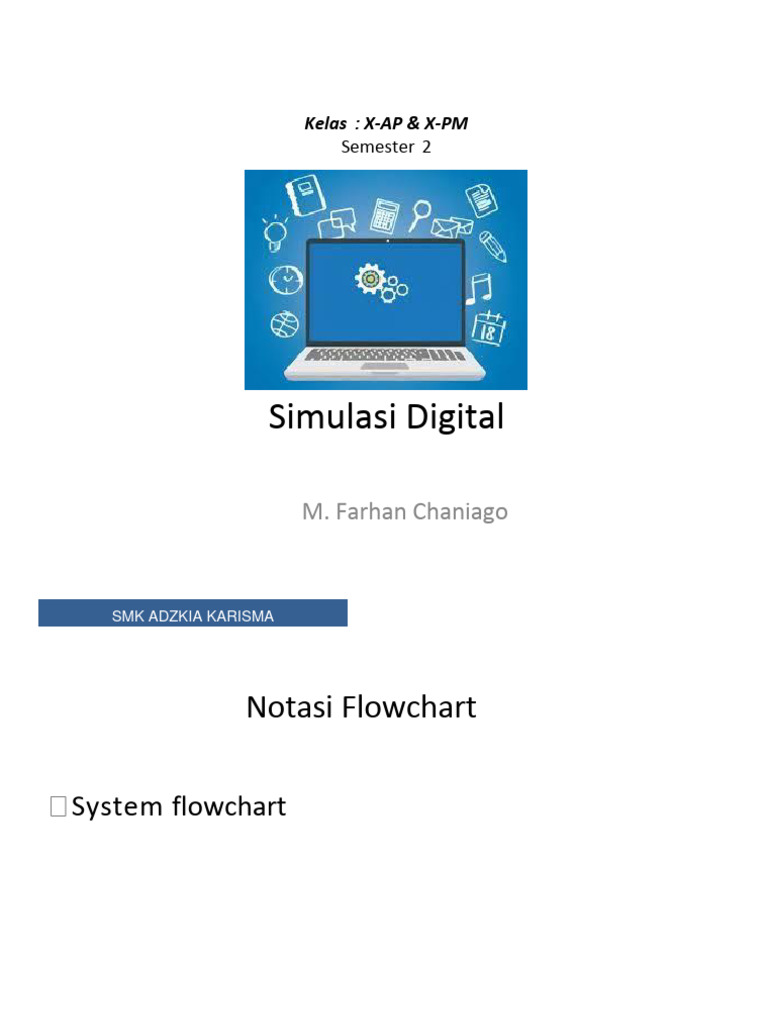 SIMDIG X-AP & PM - Flowchart | PDF