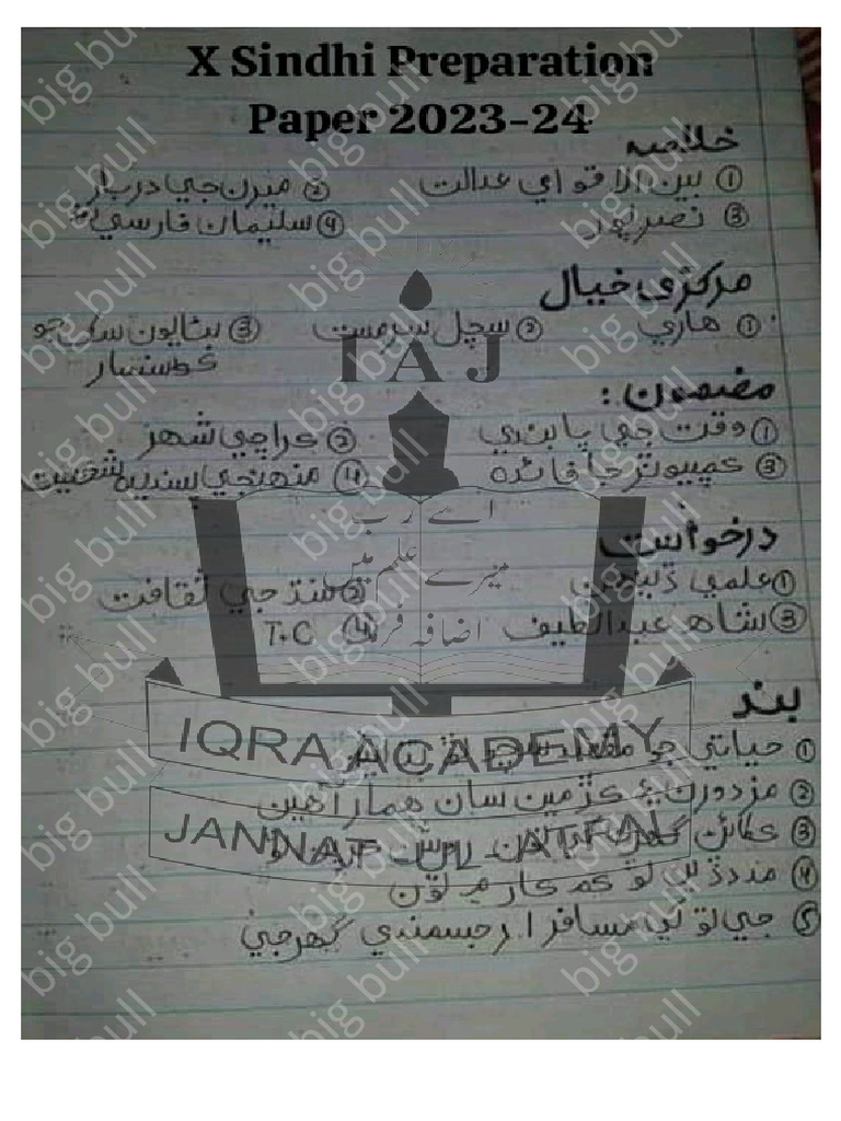 X Sindhi Big Bull | PDF