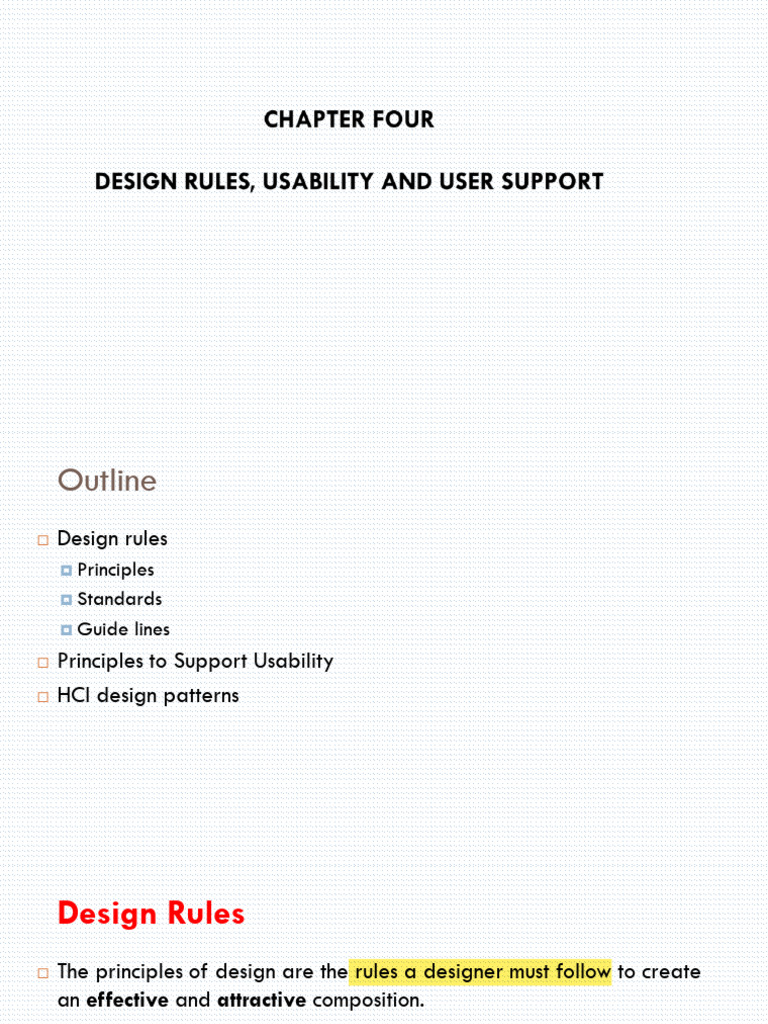 CH 6 | PDF | Usability | Human–Computer Interaction