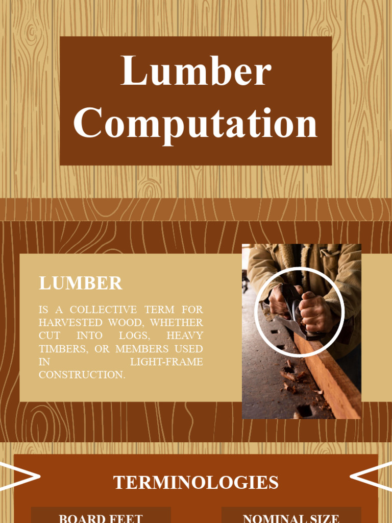 Lumber Company Profile | PDF | Foot (Unit) | Planets