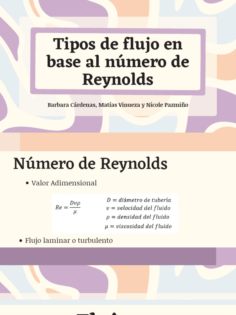 Flujo Laminar | PDF | Ciencia y matemáticas