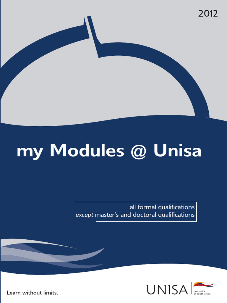 Unisa Module Information Guide 2012 | PDF | Phonology | Linguistics