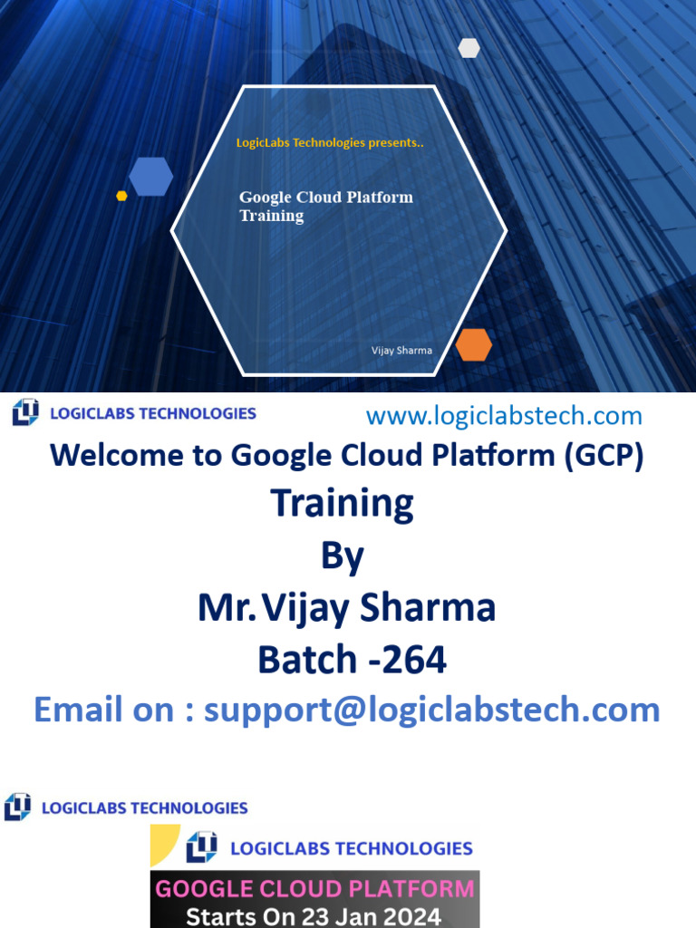 Day1 GCP Presentation MOD1.1 | PDF | Cloud Computing | Information Technology