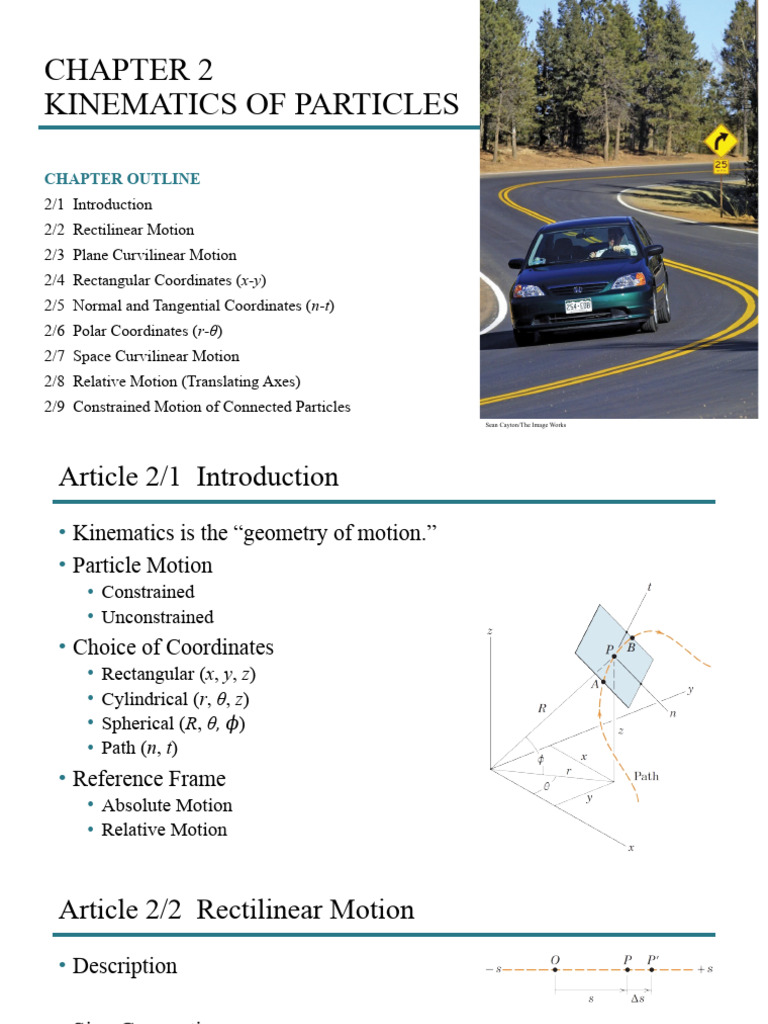 CH 02 | PDF | Acceleration | Kinematics