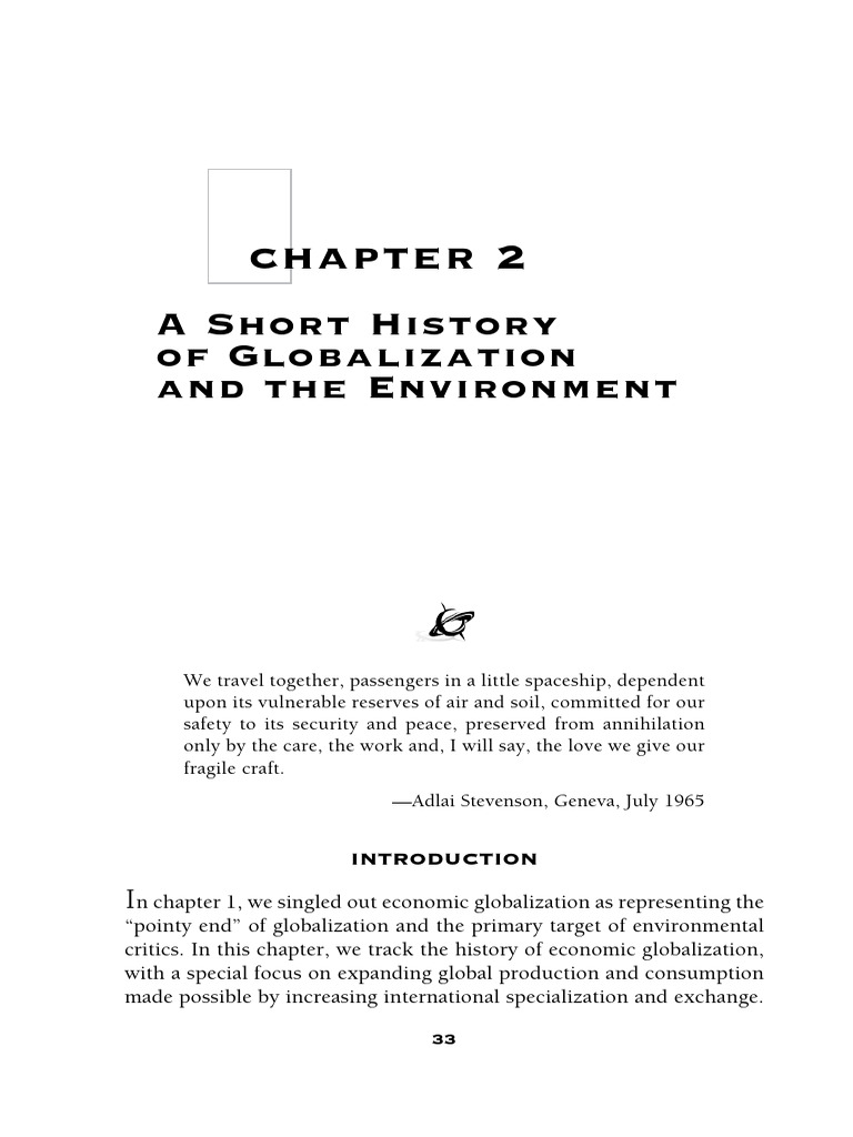 Ch2-Christoff, Eckersley - 2013 - Globalization and The Environment | PDF | Economies