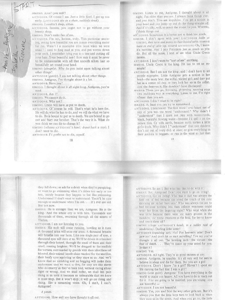 Antigone | PDF
