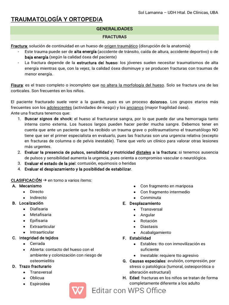 Traumato Clínicas | PDF | Hueso | Pelvis