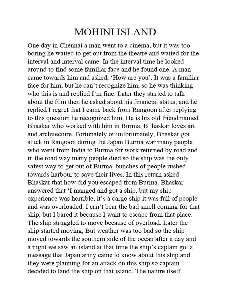 Mohini Theevu | PDF | Tamils