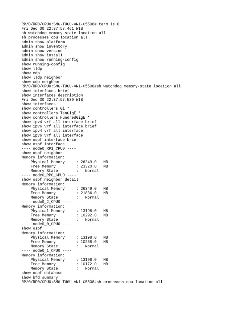 Log SMG Tugu An1 c5508 | PDF | Multiprotocol Label Switching | Networking