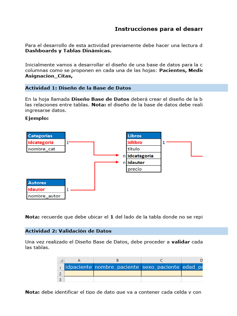 tablas relacionadas | PDF | Bases de datos | Especialidades Medicas