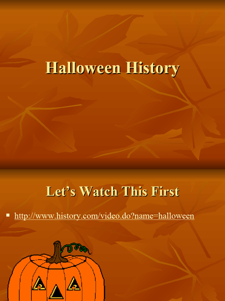 History of Halloween Traditions | PDF