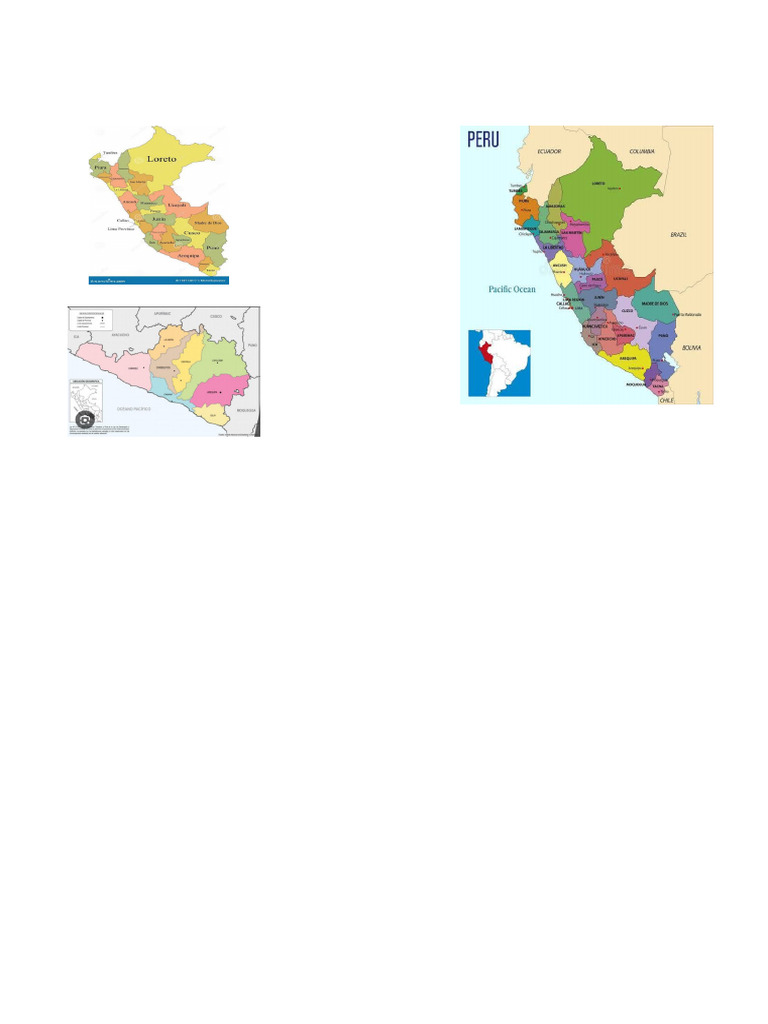 Mapas Del Perú | PDF