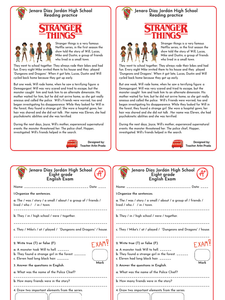 Stranger Things: Season 1 Overview | PDF