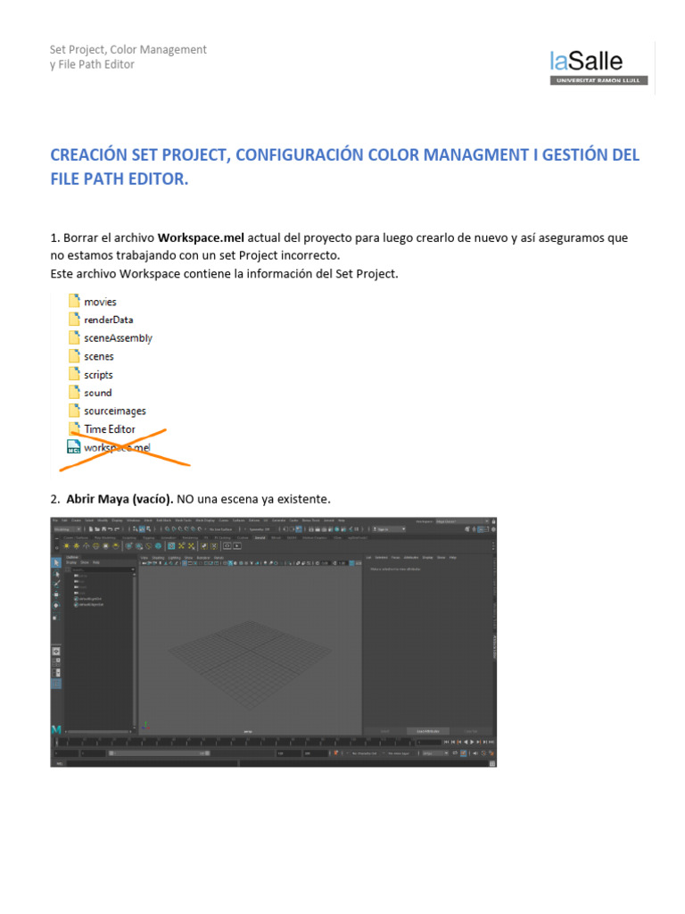 Maya SetProject ColorManagment FilePath | PDF | Software | Informática