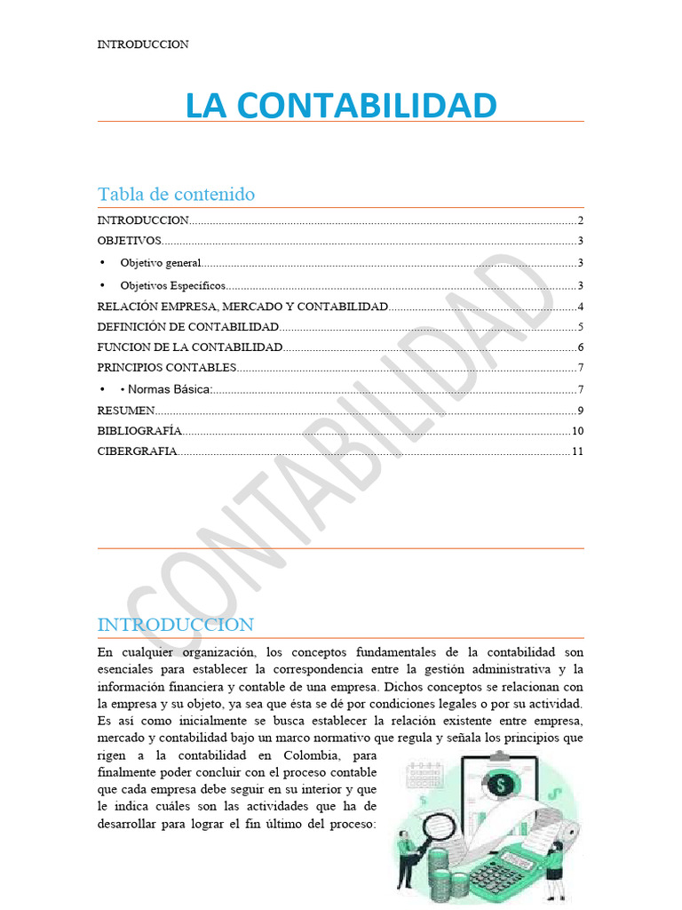 LA CONTABILIDAD | PDF | Contabilidad | Business