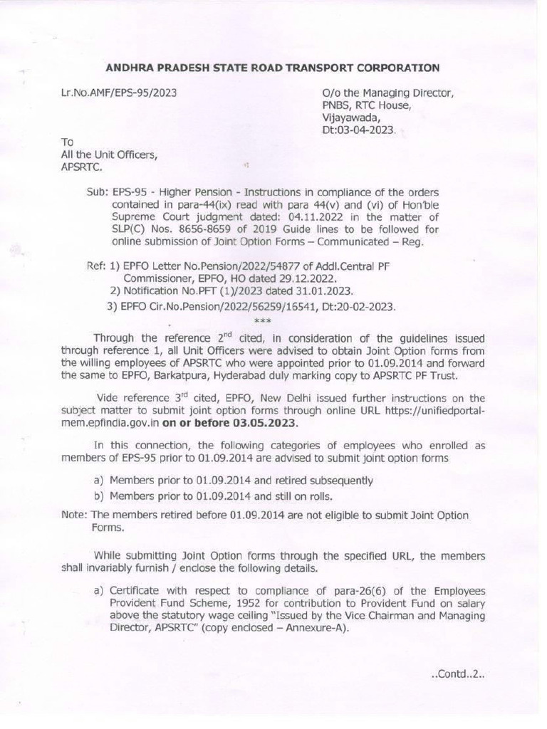 EPF & EPS Form Filling Guide | PDF