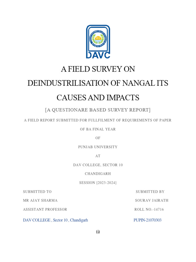 Final Survey Report | PDF | Methodology | Data