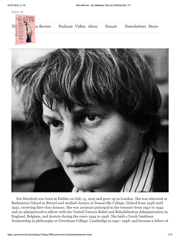 Iris Murdoch Interview | PDF | God