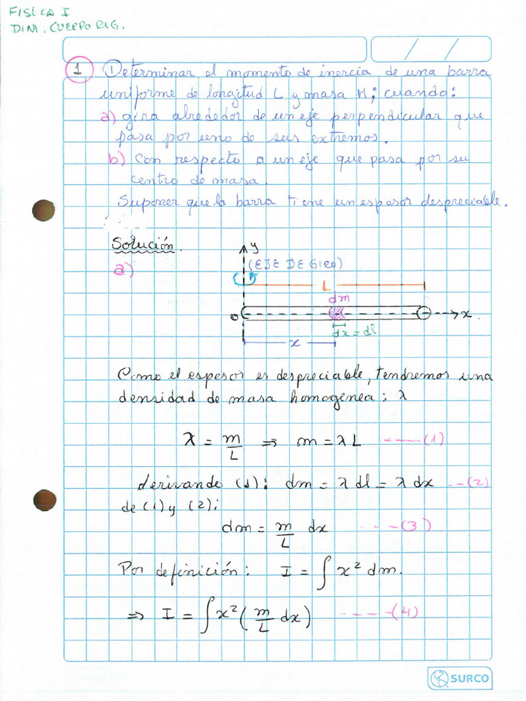 F I Prob Resueltos 2 Dim de La Rotación | PDF