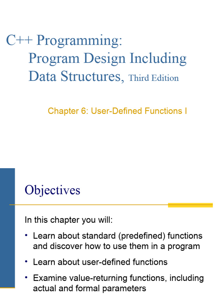 Chapter 06 | PDF | Parameter (Computer Programming) | C++