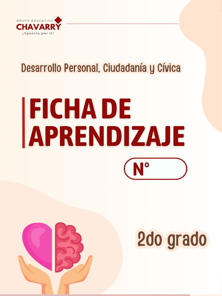 Ficha de Aprendizaje - 2°grado | PDF | Empatía | Las emociones