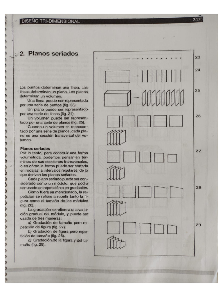 Plano Seriado Diseño Tridimensional | PDF