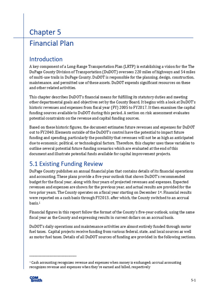 5_Chapter 5_Financial Plan_FINAL | PDF | Fuel Economy In Automobiles | Electric Vehicle