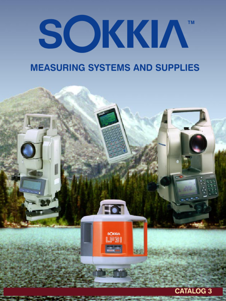 Sokkia Surveying Instruments Catalog | PDF | Surveying
