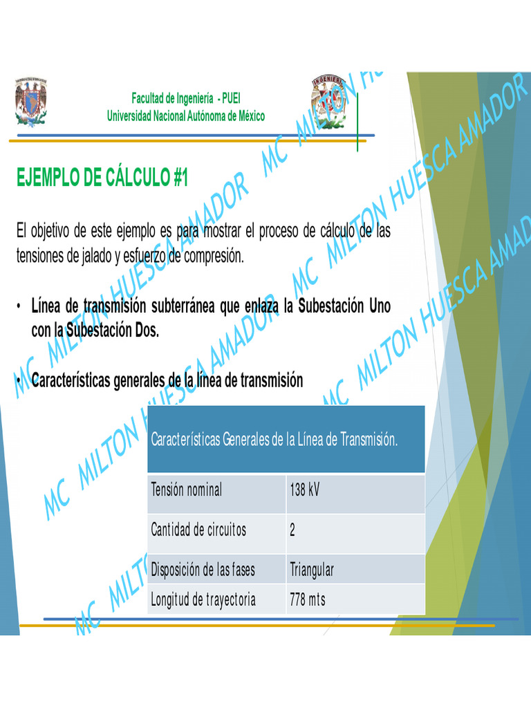 Ejemplo 1 Tensiones de Jalado (1) | PDF | Cantidades fisicas ...