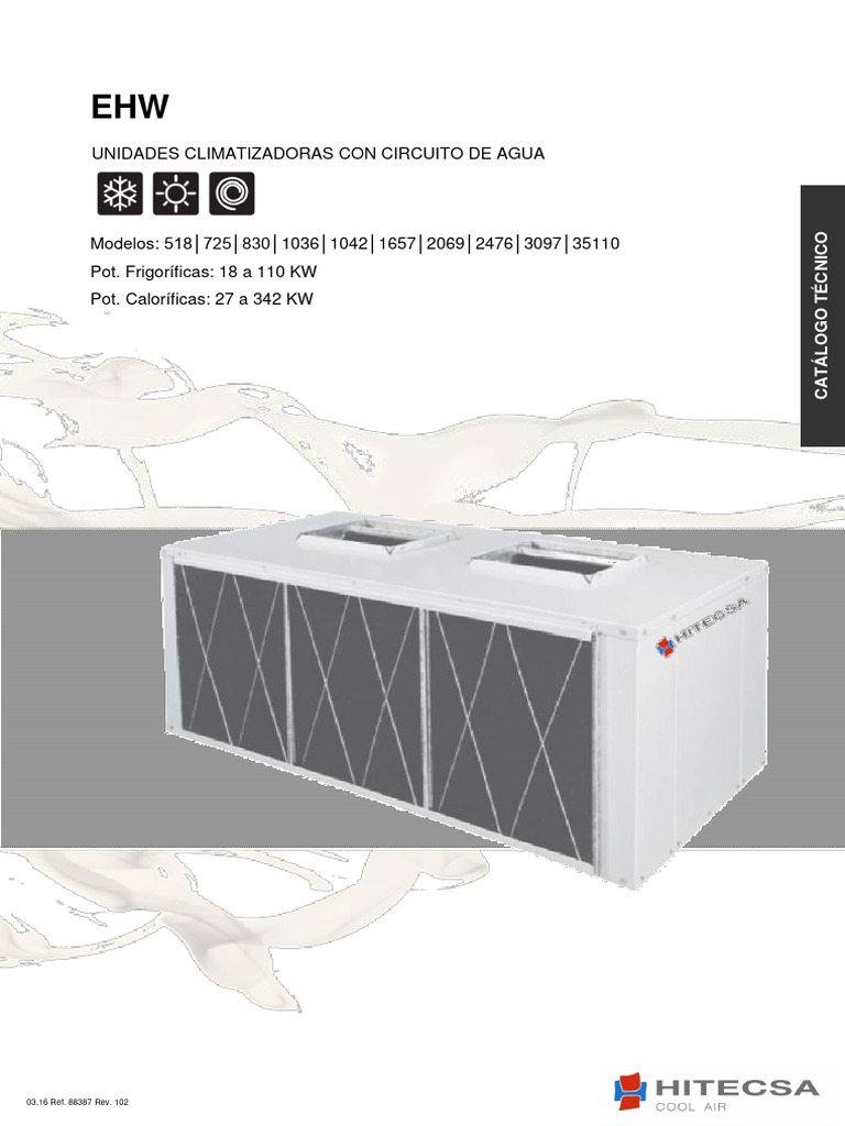 Edm Ehw Hitecsa | PDF | Ingeniería mecánica | Ingeniería de Edificación